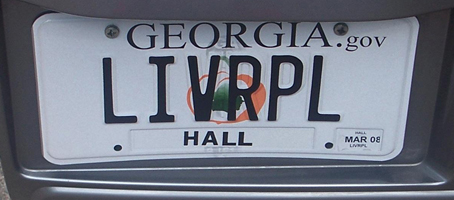 Photo Gallery : Liverpool F.C. Car Registration Plates - The Empire of ...