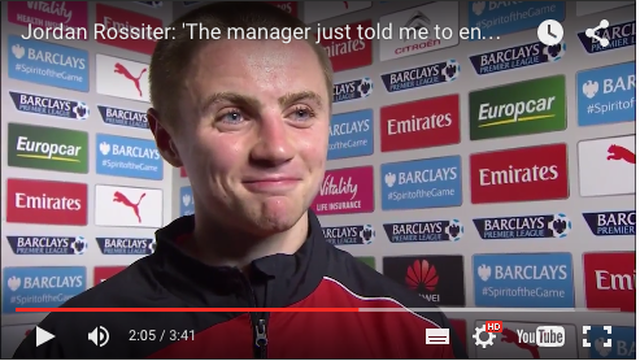 Jordan Rossiter on why he 'loved' his European debut for Liverpool
