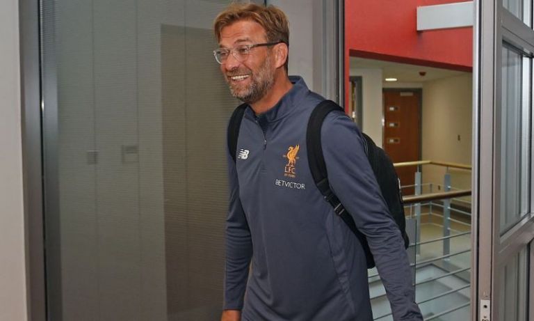 Klopp treated to surprise on first day back