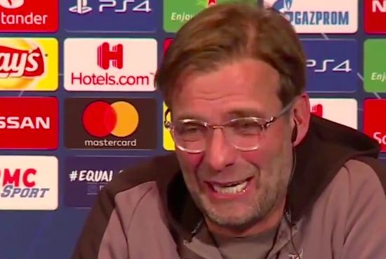 Klopp explains moment that 'almost made him cry' v Arsenal