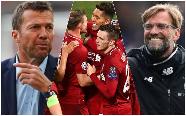 Matthäus claims Liverpool are "personal favourite" for Champions League ...