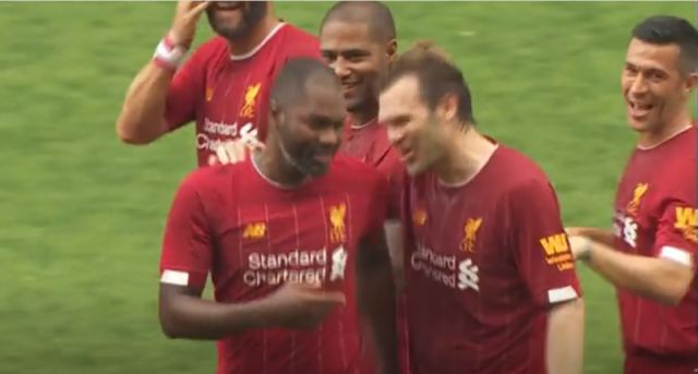 (Video) Salif Diao did something jaw-dropping in LFC Legends game, but ...