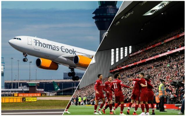 Reds statement as Thomas Cook collapse puts fans in limbo