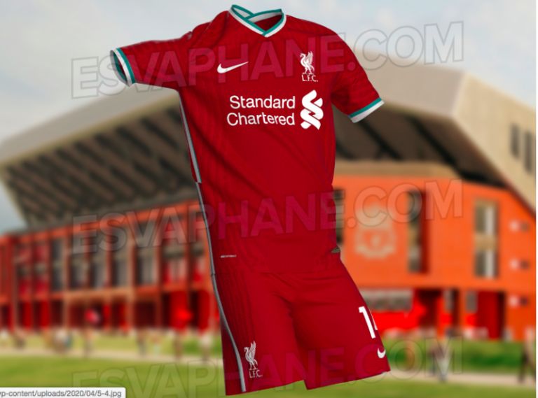 New, higher quality, full kit (Images) of Liverpool's 2020/21 Nike kit ...