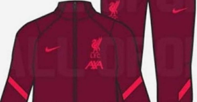 (Images) Nike & LFC training kit with pink features for 2021/22 leaked ...