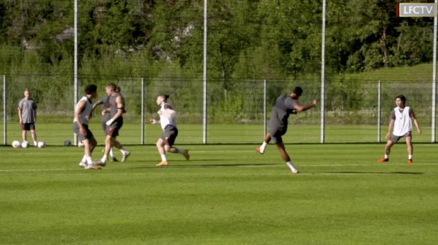 (Video) Van Dijk shows shooting ability in training - but when will ...