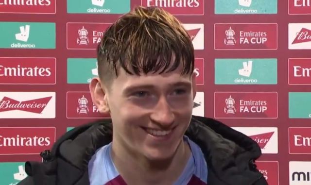 (Video) Beaming Barry over the moon with goal v Liverpool