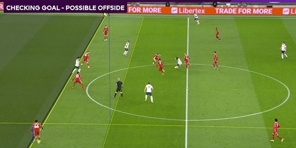 (Image) Liverpool finally get lucky with VAR as Son goal disallowed