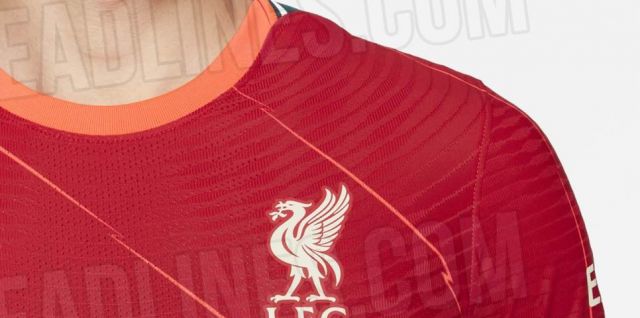 (Images) Official photos of Liverpool's 2021/22 kit leaked online