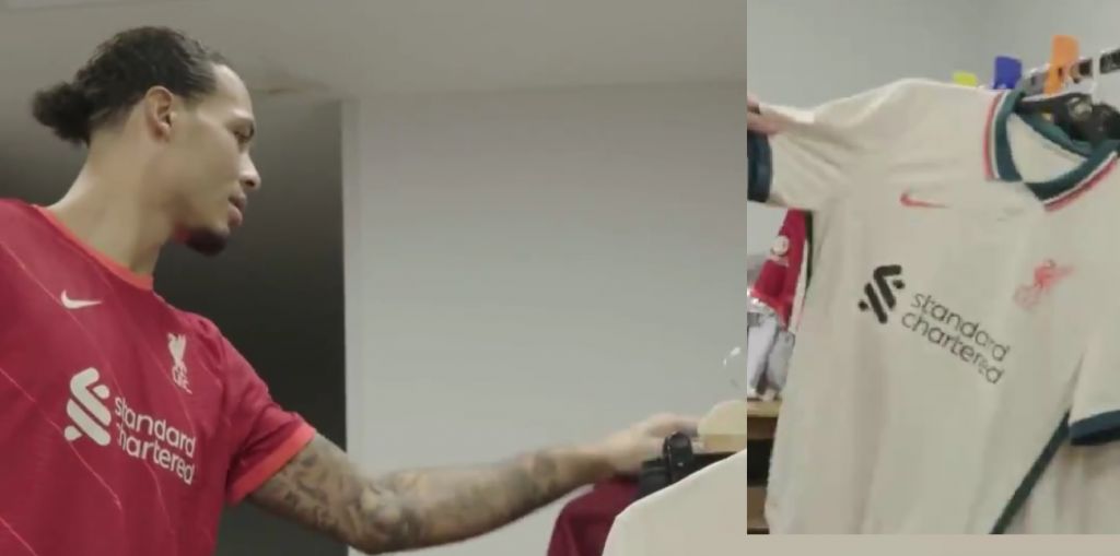 (Video) "Retro, mate!" - Liverpool stars react to new away kit in ...