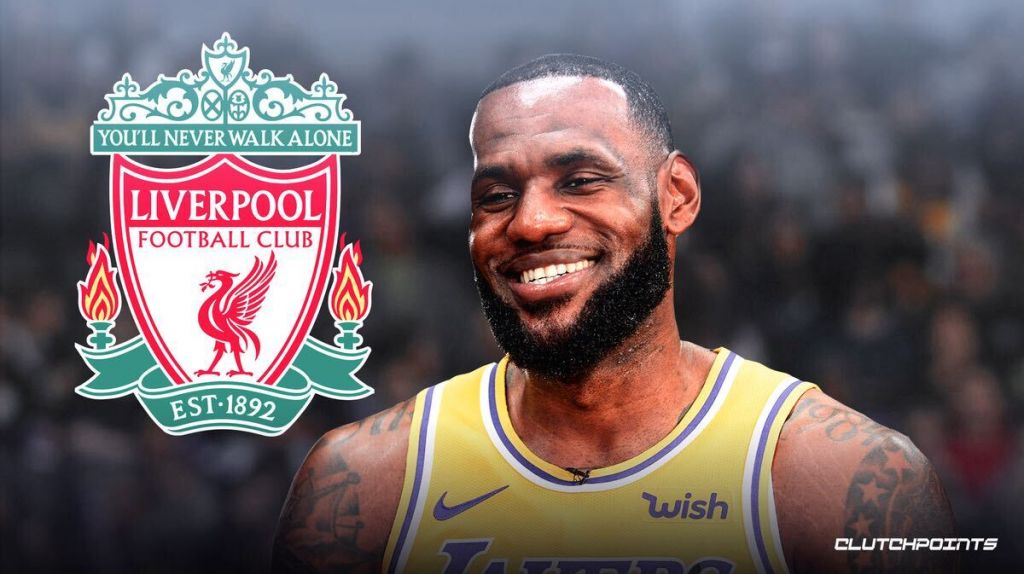 Release date revealed for Lebron James Liverpool kit collection