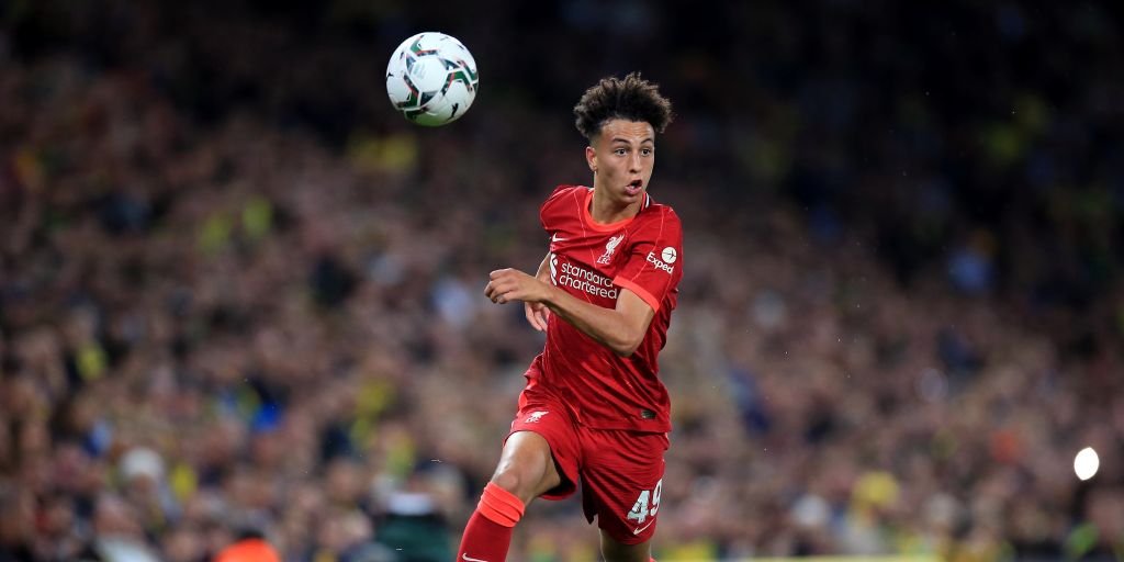 Liverpool's Kaide Gordon signs professional contract with club