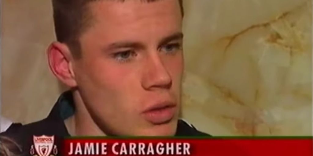 (Video) Hilarious early Jamie Carragher 1996 TV appearance
