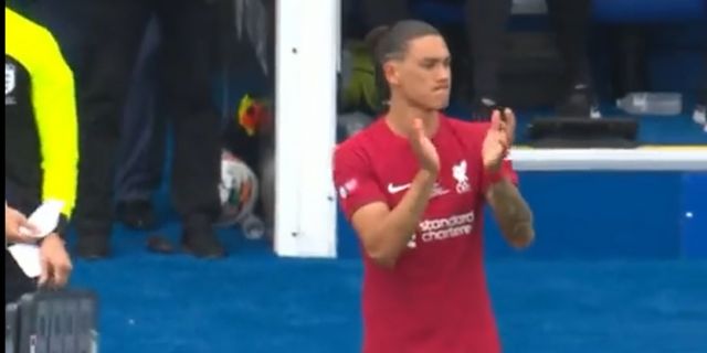 (Video) Nunez makes first competitive start for Liverpool in Man City game