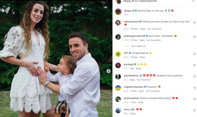 (Photo) Jota drops huge announcement in adorable family snap