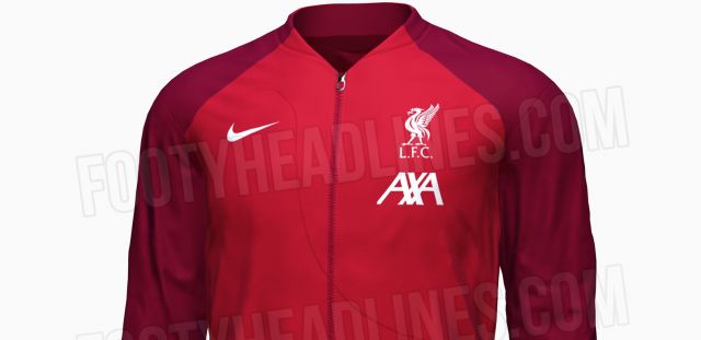 Liverpool's 2023/24 training jacket leaked - hints at colours for home ...