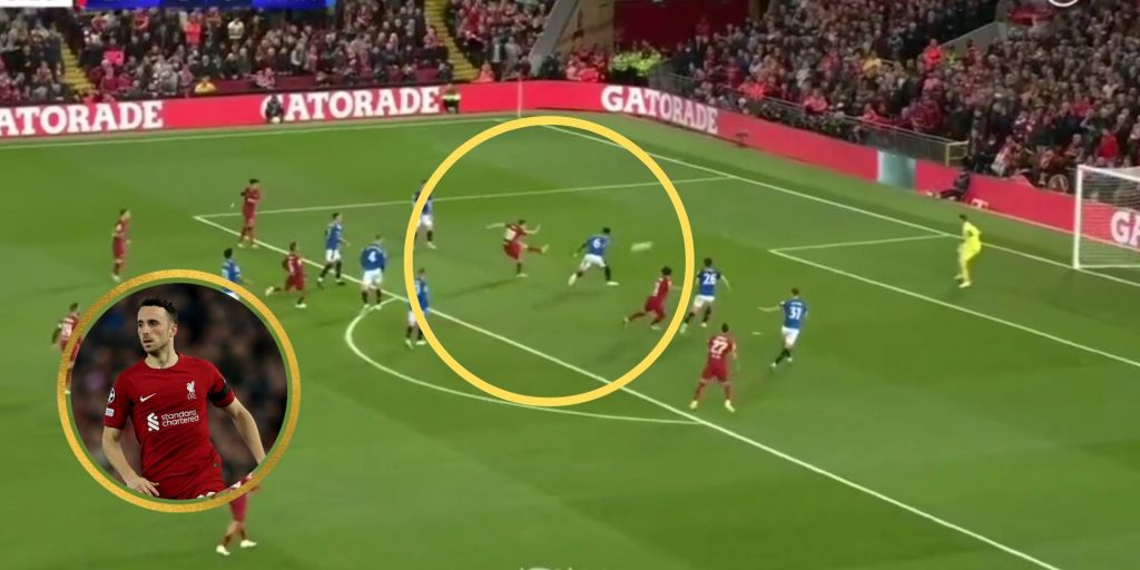 Jota's highlights against Rangers as he thrives in Klopp's new formation