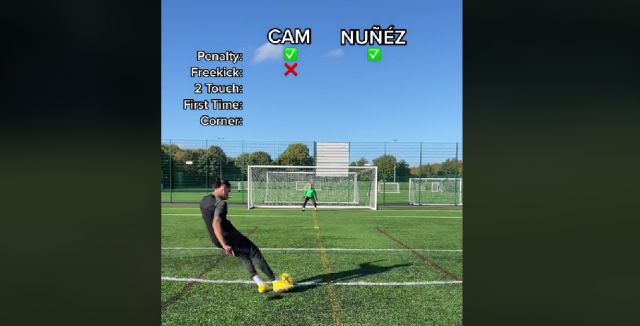 (Video) Nunez cold as ice; demolishes opponent in shooting challenge