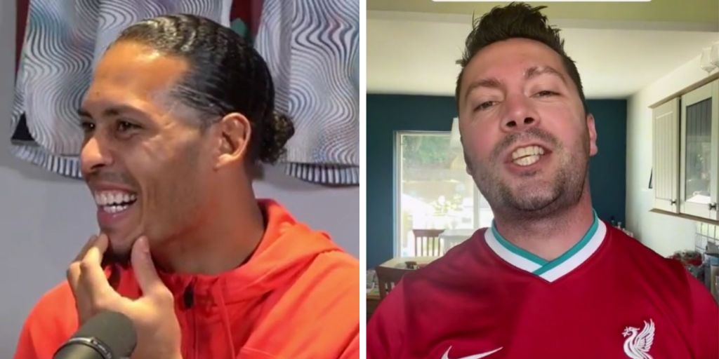 "Is this serious?" - van Dijk reacts to viral 'Darwin, Darwin Nunez' song