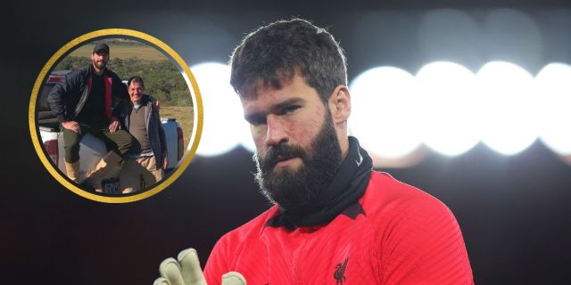 Alisson on amazing gesture from Liverpool teammates after father's death