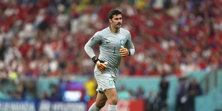 (Photo) Alisson's glorious moustache makes a return as Brazil win