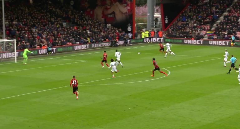 Football fans can't believe shocking Van Dijk defending moment