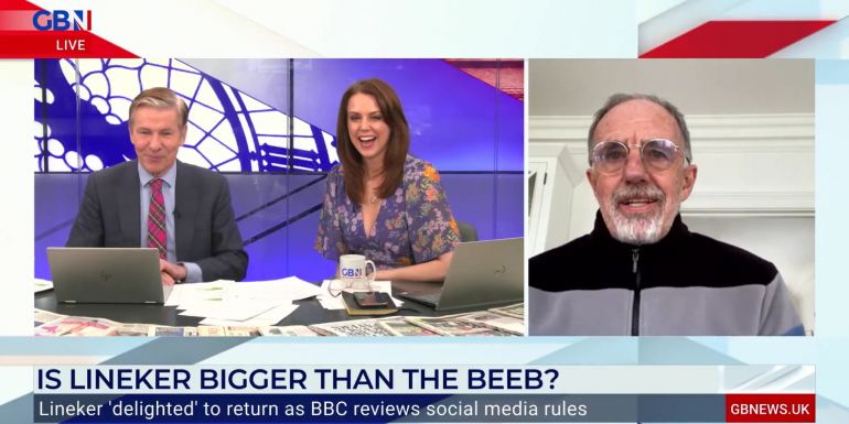 Lawrenson's Gary Lineker comments earn huge backlash online