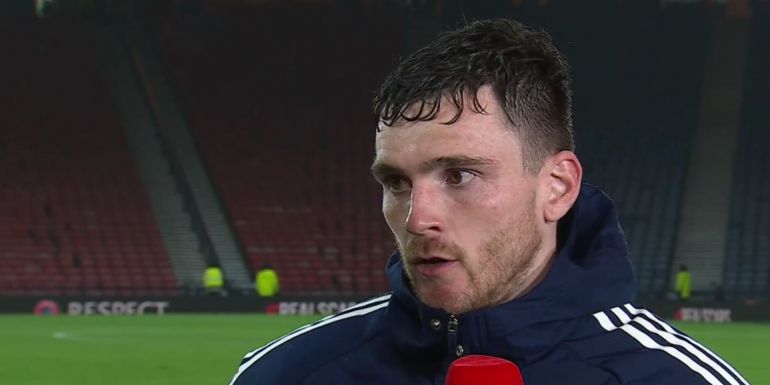 Robertson sends rally cry to Scotland fans & teammates after huge result