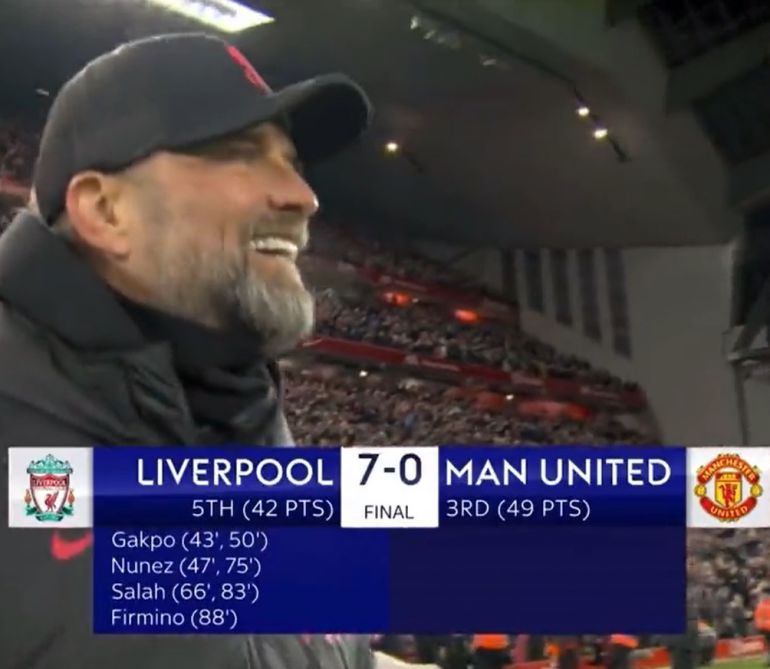 (Video) Peter Drury nails full-time commentary in Liverpool's 7-0 win
