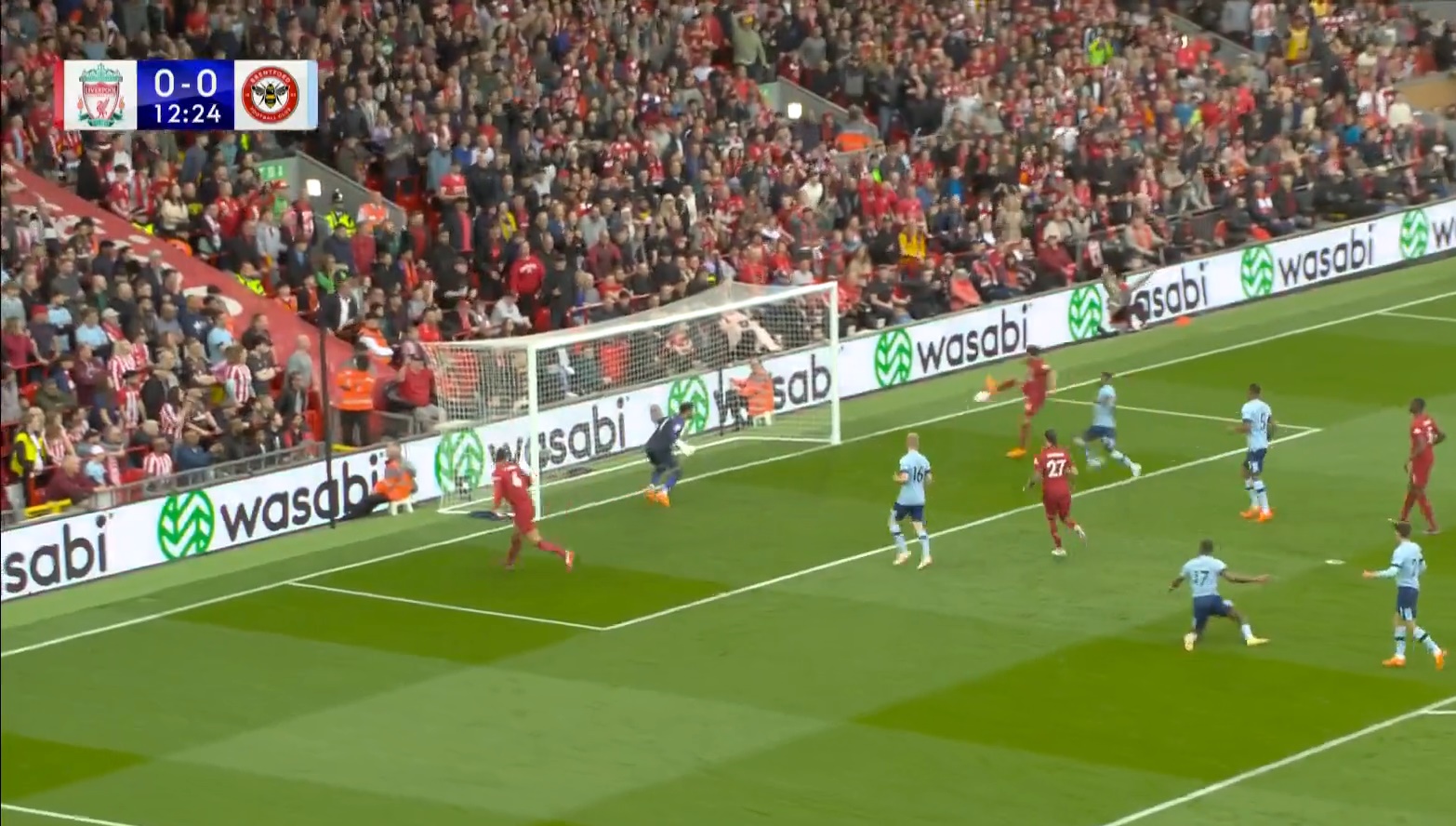 Video Salah s 100th Anfield Goal Gives Liverpool The Lead V Brentford Video Salah s 100th Anfield Goal Gives Liverpool The Lead V Brentford