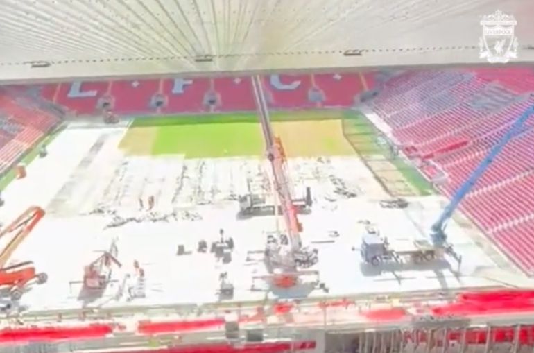 (Video) The view fans will have from the very top of new Anfield Road End