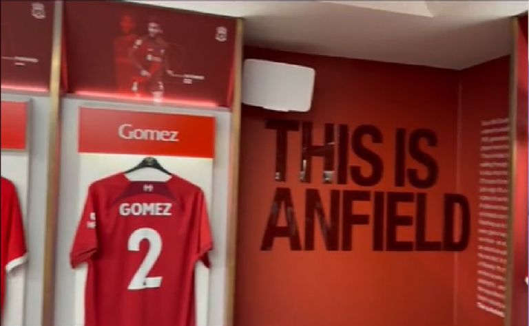 (Video) Eagle-eyed Liverpool fans might spot dressing room anomaly