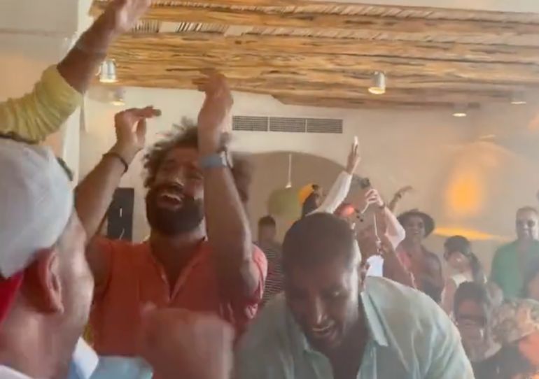 (Video) Mo Salah shows off his best dance moves while away on holiday
