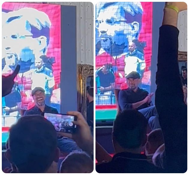 (Video) Klopp laps up 'Jurgen is a Reds' chant from Liverpool fans