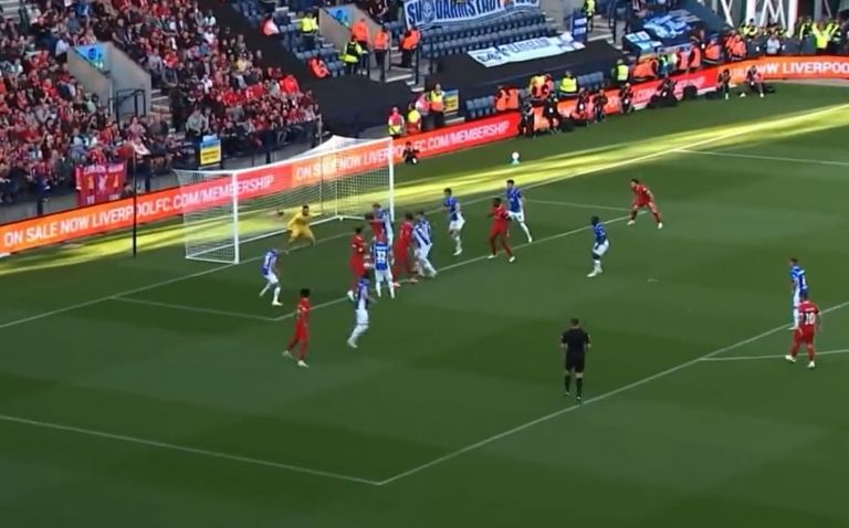 (Video) Salah and Jota strike early for Liverpool v Darmstadt