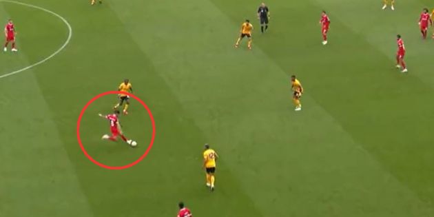 Dominik Szoboszlai shows off amazing passing range with perfect ball