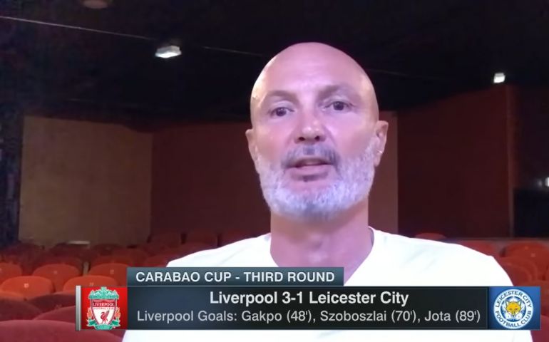 (Video) ESPN pundit says Liverpool ace could've been sent off v Leicester (Video) ESPN pundit says Liverpool ace could've been sent off v Leicester