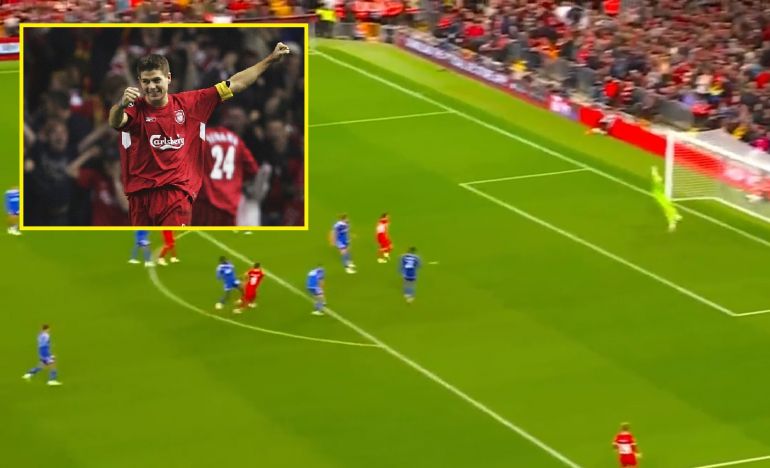 (Video) Szoboszlai wondergoal with memorable Gerrard commentary