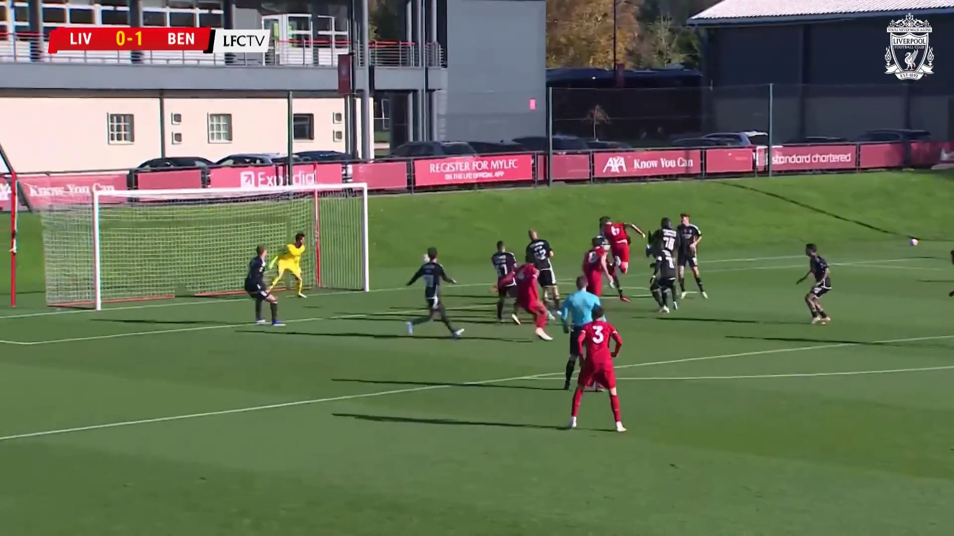 19y/o handed first Liverpool squad app scores for U21s