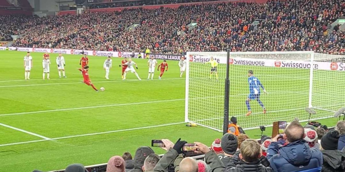 Salah's 199th Liverpool goal from the Kop after European demolition