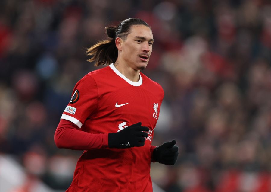 (Photo) Darwin Nunez shows off new hairstyle ahead of Liverpool v Fulham