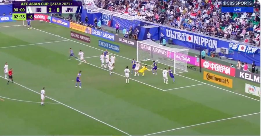 (Video) Endo on target as Japan suffer 2-1 defeat to Iraq at Asian Cup