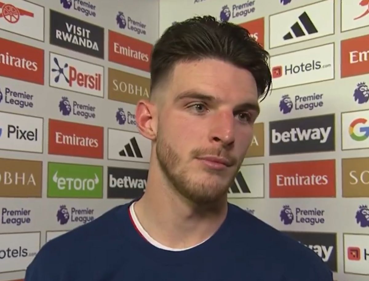 (Video) Declan Rice shows class with post-match Liverpool verdict