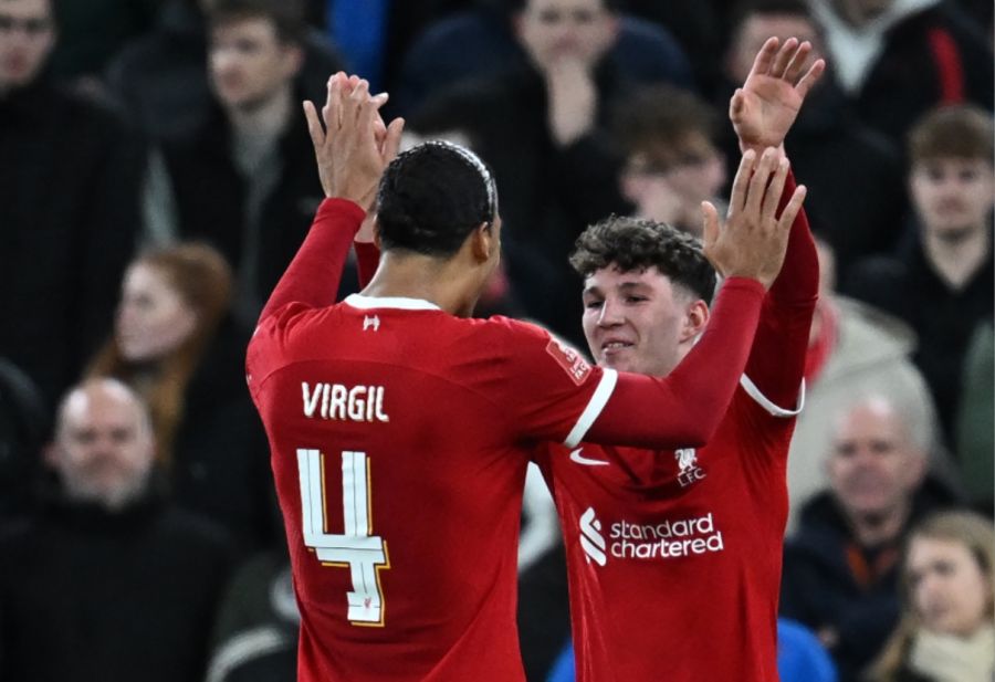 Lewis Koumas posts heartfelt tweet after goalscoring Liverpool debut