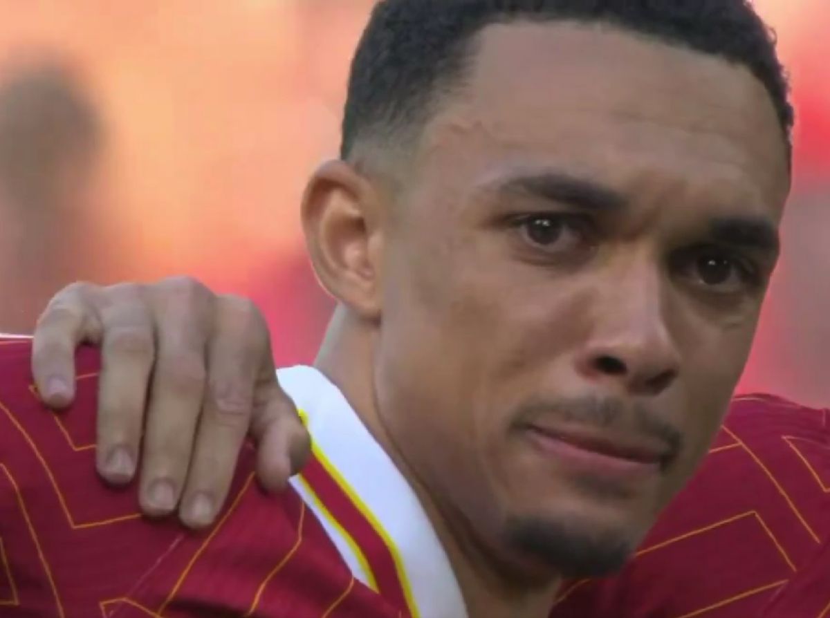 Trent Alexander-Arnold in bits and pieces during magical YNWA for Klopp