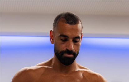 (Photo) Mo Salah shows off ridiculously ripped physique on training return