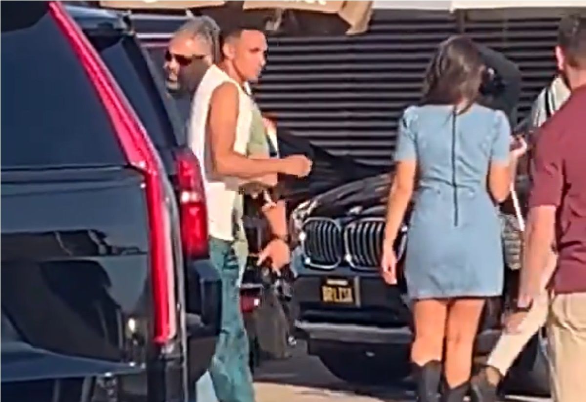 (Video) Trent and 'agent' Bellingham spotted together in Los Angeles