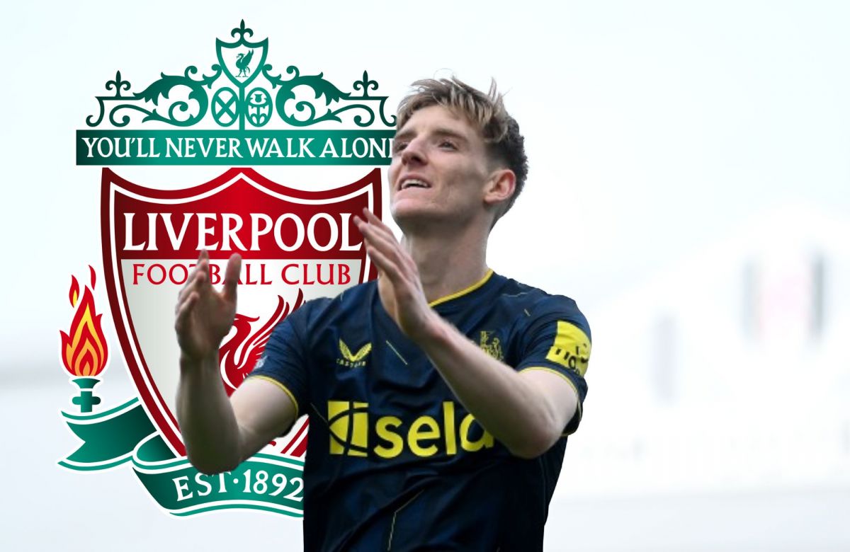 Delaney reacts to rumours Liverpool booked a medical for Anthony Gordon