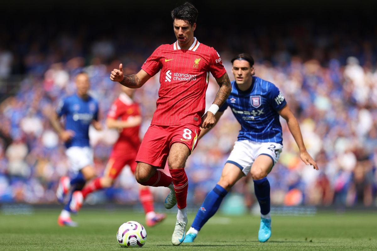 Wow: Liverpool's 59-touch general had sensational numbers vs Ipswich