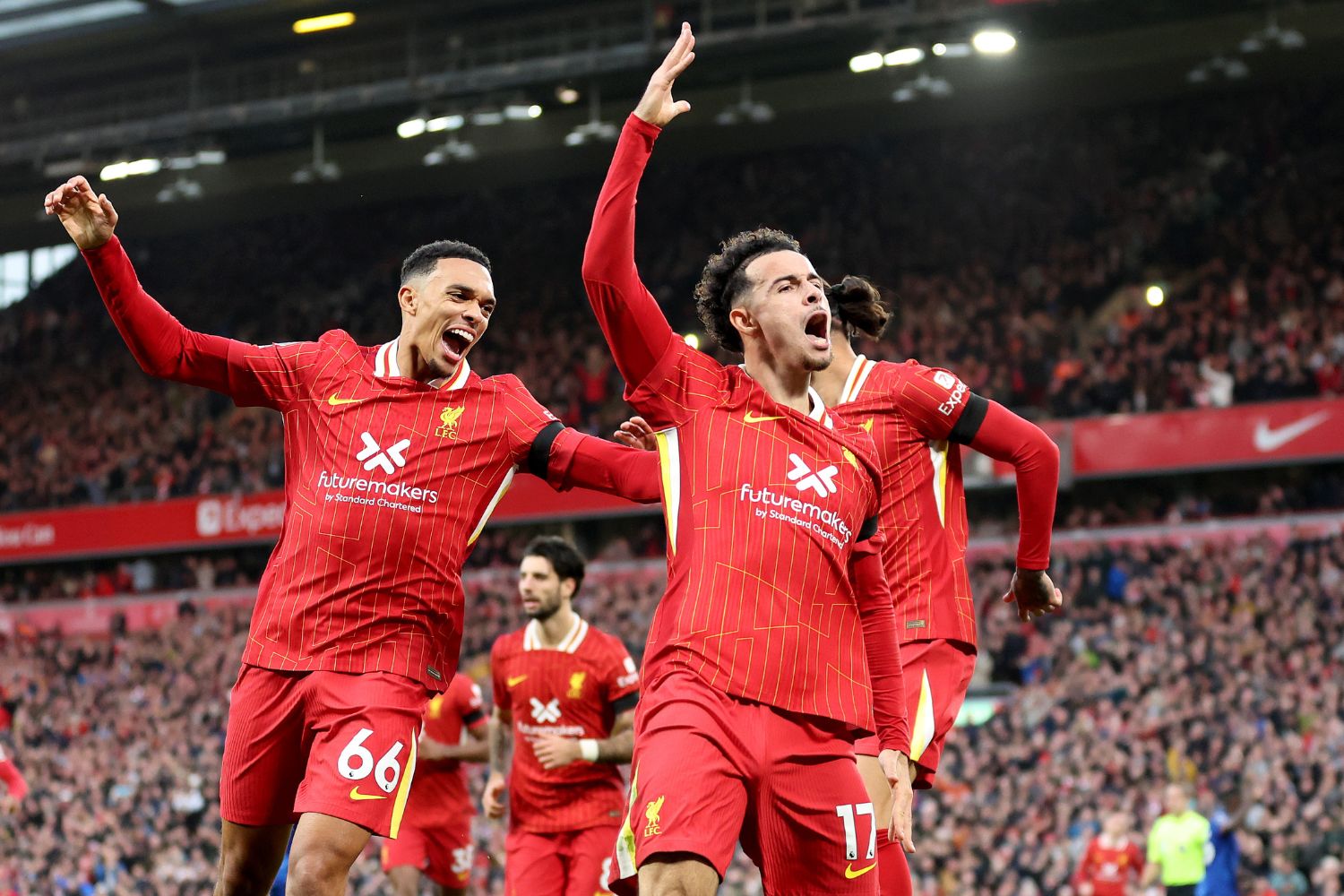 Ian Wright praises 'supernova' Curtis Jones after dream week